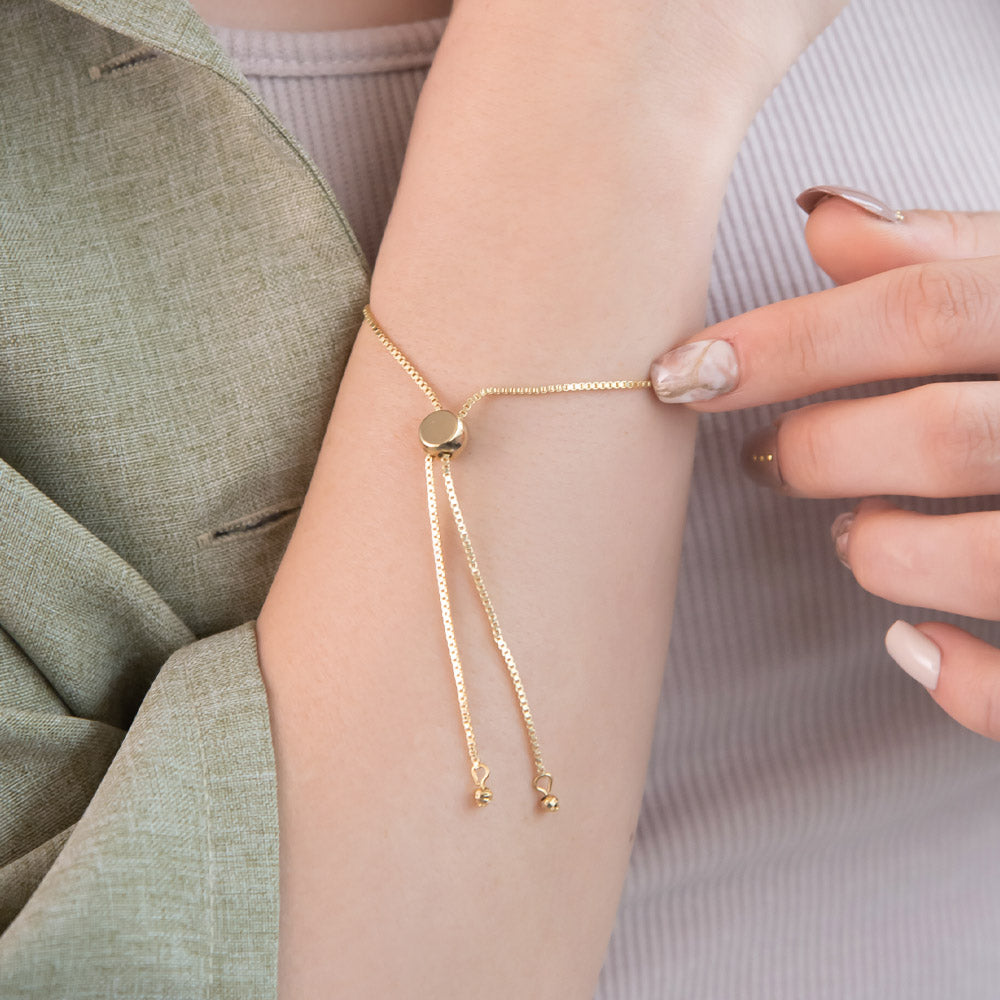 Venetian Chain Slider Bracelet