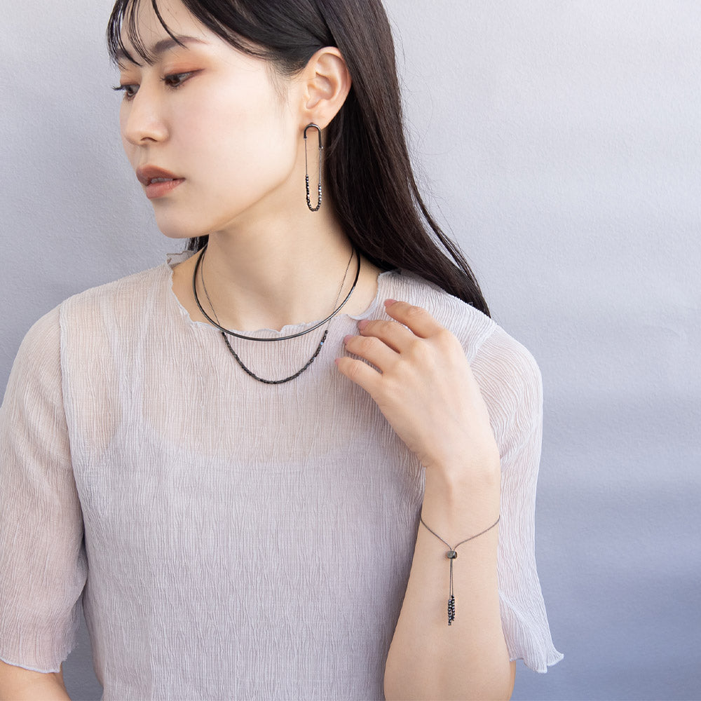 Twist Chain Slider Bracelet