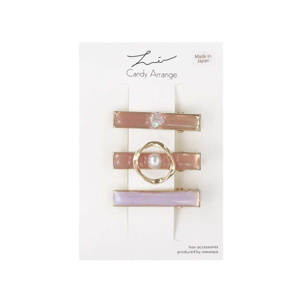Iridescent Small Pinch Clip Set