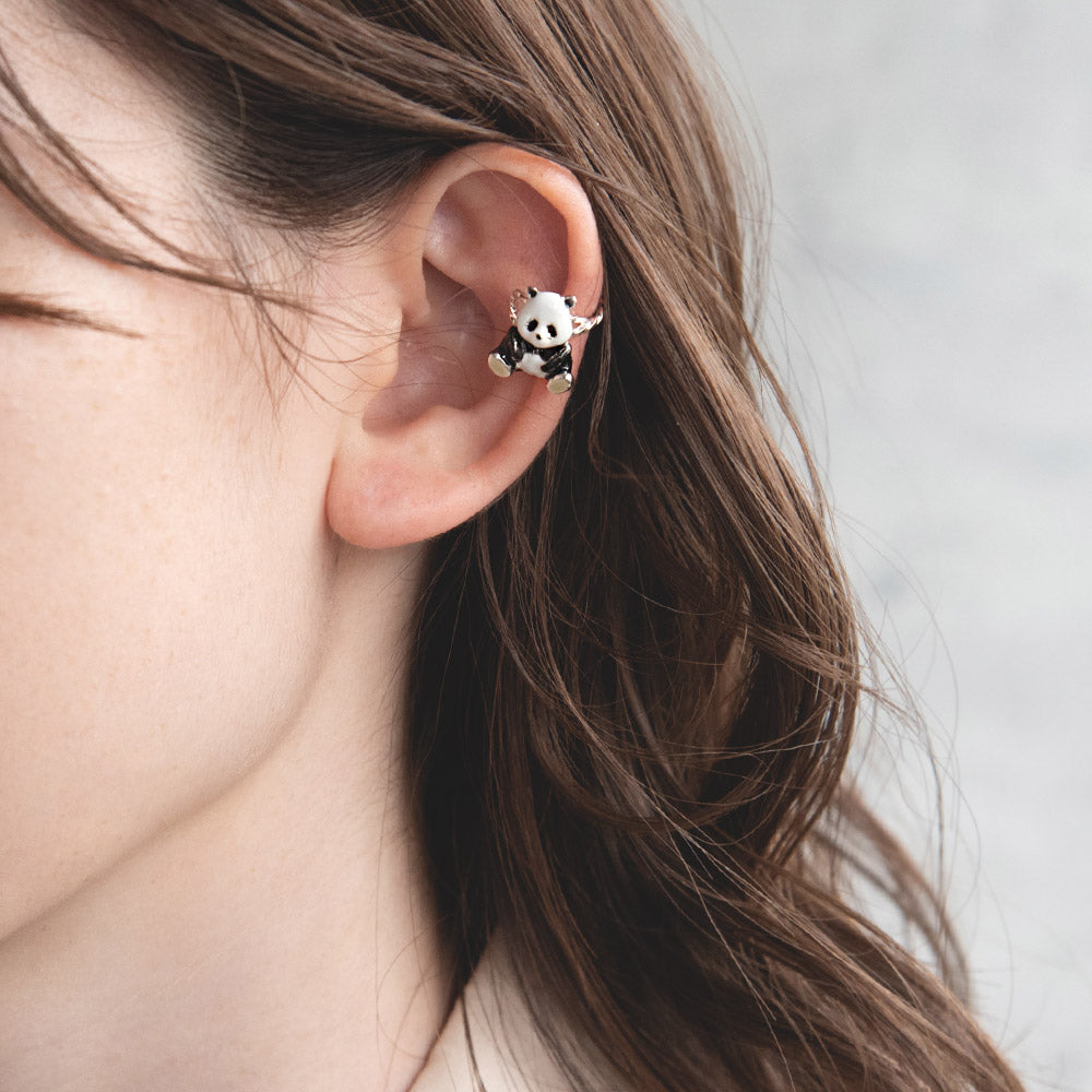 Osuwari Panda Ear Cuff