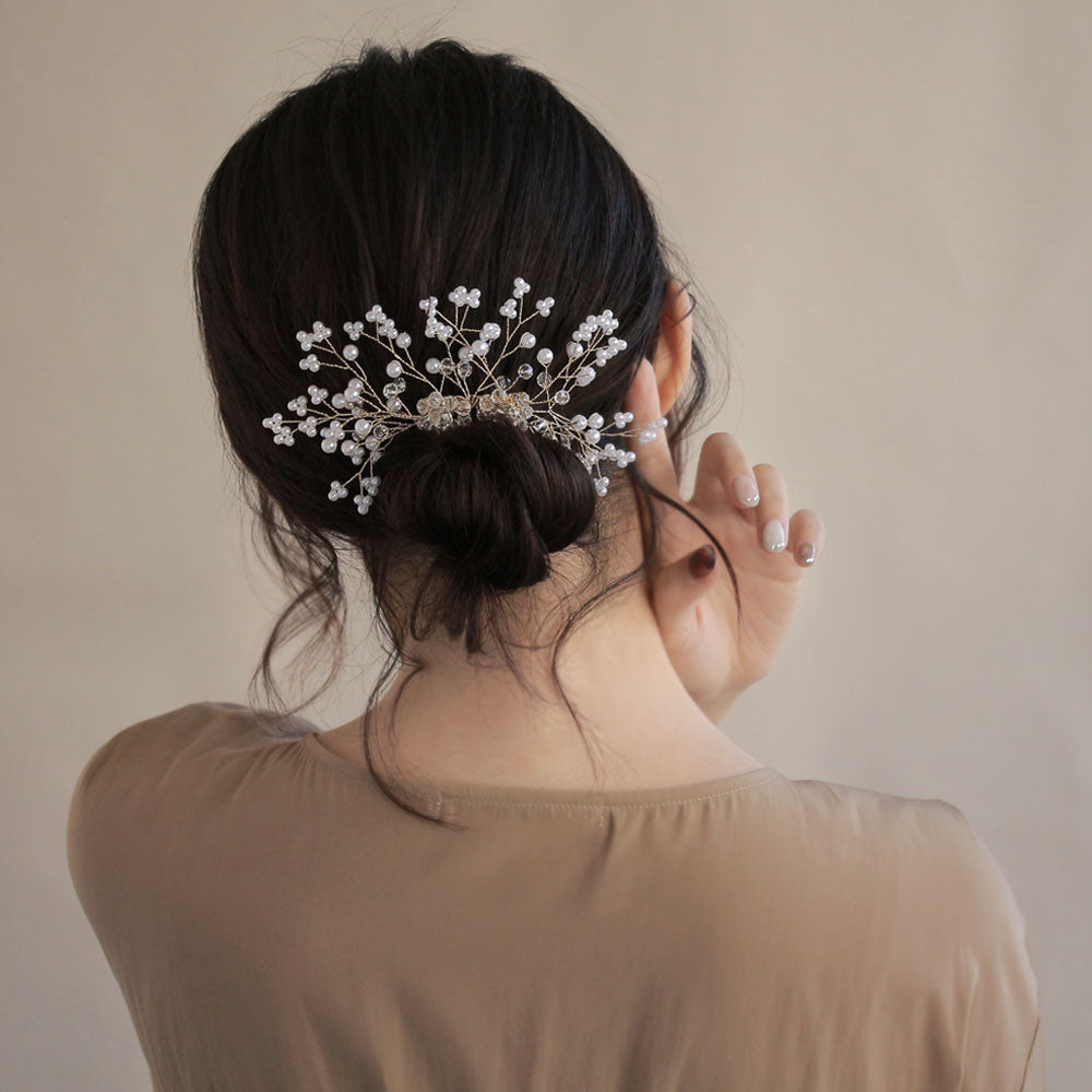 Pearly Spray Hair Comb