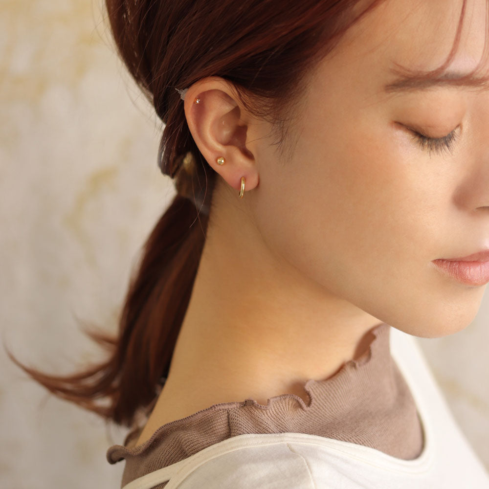 Hoop and Stud Earring Set