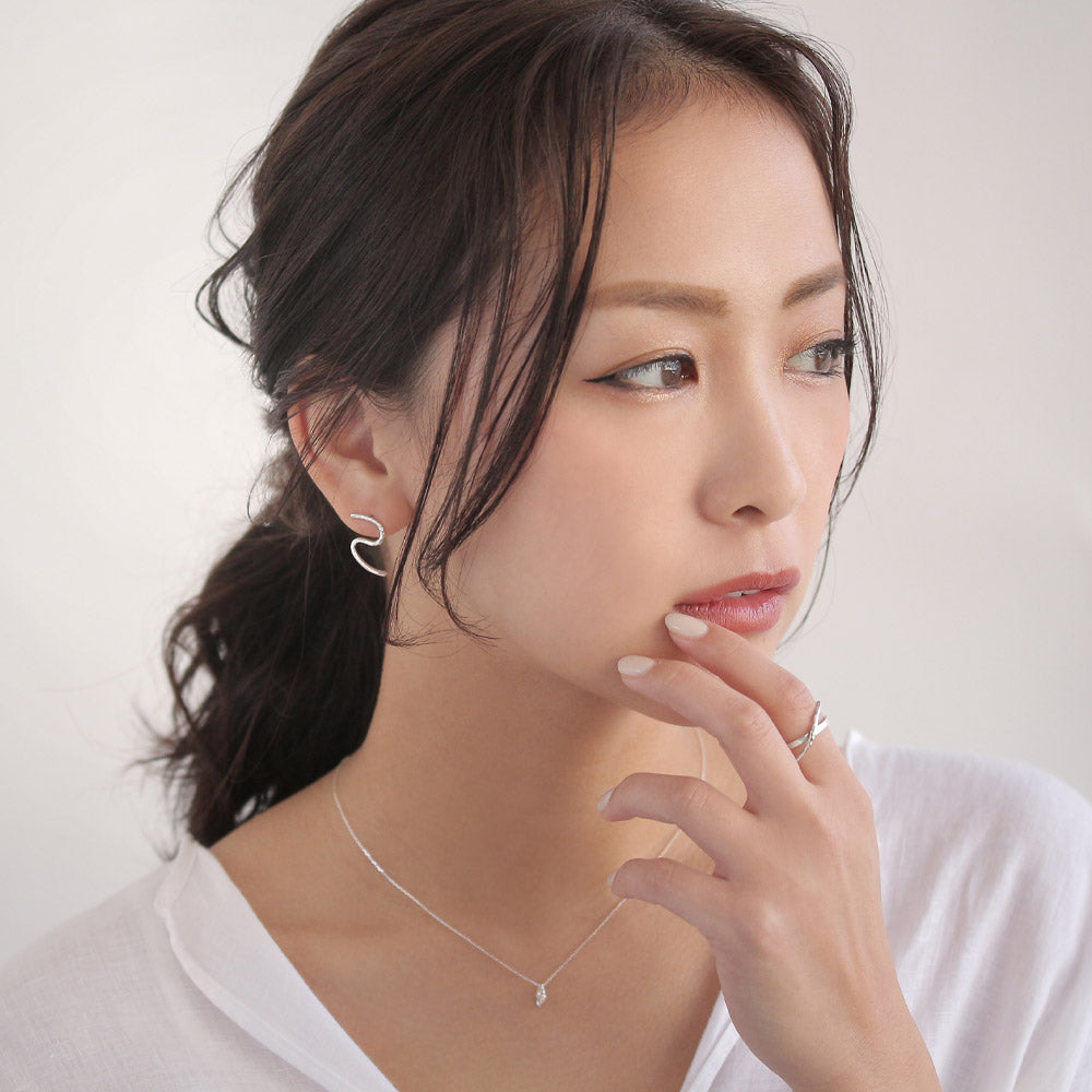Dimpled Wave Studs